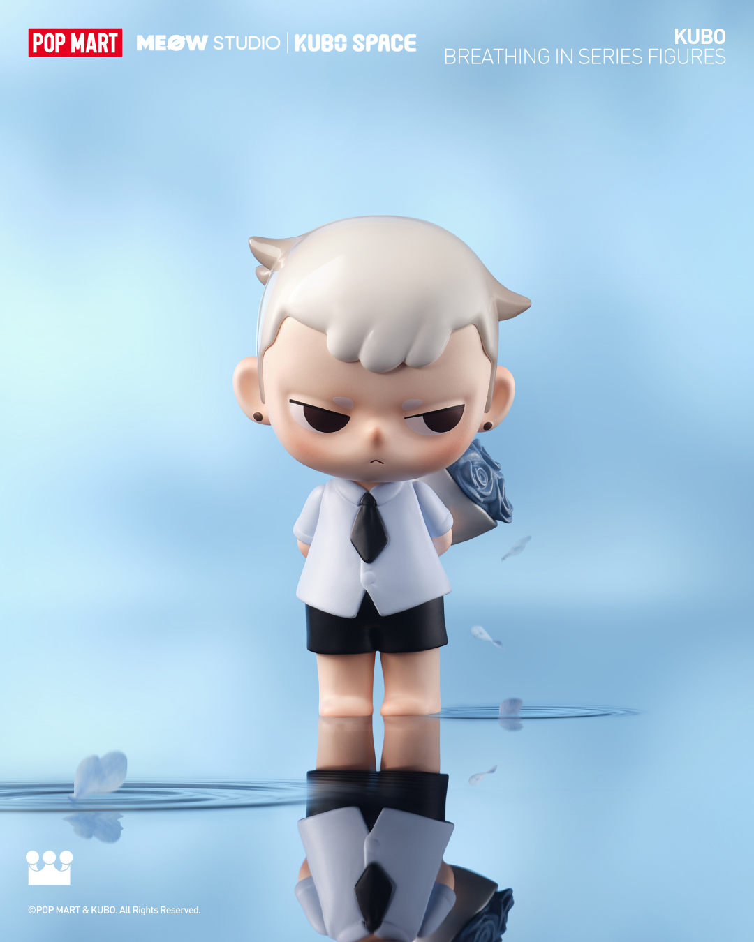 POPMART泡泡瑪特《KUBO呼吸感應系列》深藏在KUBO記憶深處的片段，在氣息迷離的時空中幻化出造型各異的精靈 - oneone宇宙