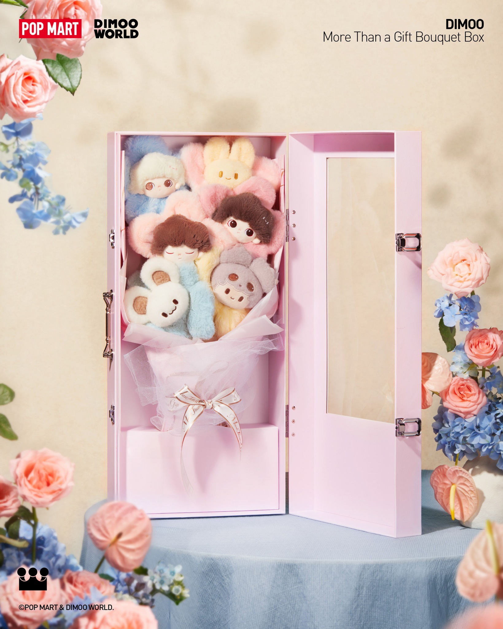 POPMART泡泡瑪特《DIMOO - More than a gift 花束禮盒》 七夕情人節限定好禮！ - oneone宇宙