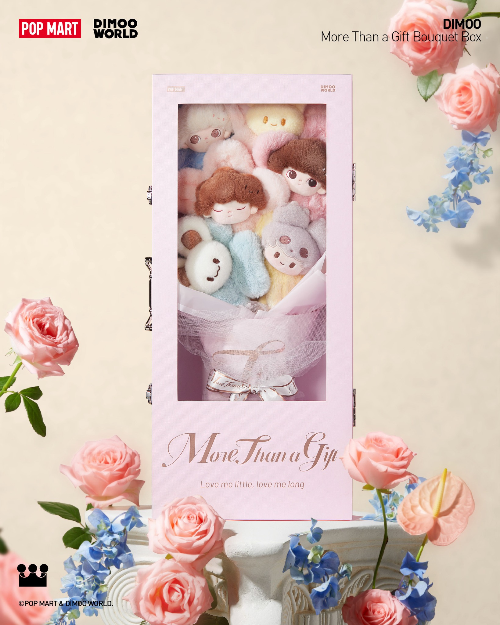 POPMART泡泡瑪特《DIMOO - More than a gift 花束禮盒》 七夕情人節限定好禮！ - oneone宇宙
