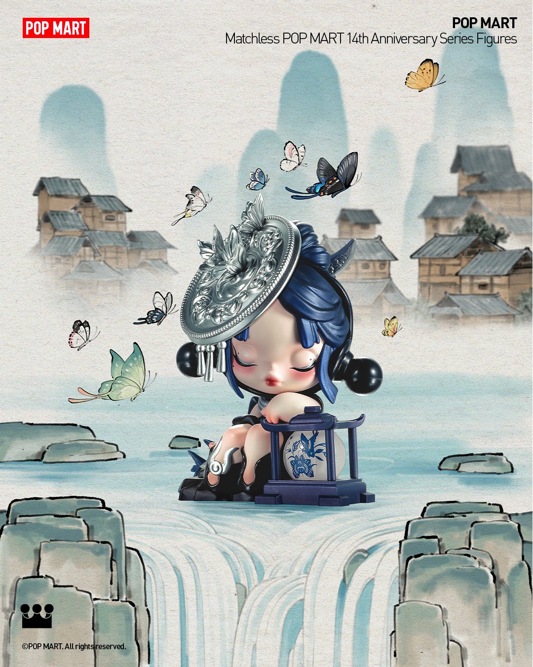 POPMART泡泡瑪特《無雙鎮POP MART十四周年系列》 盲盒！泡泡瑪特群星化身武林英豪爭奪盟主寶座！ - oneone宇宙