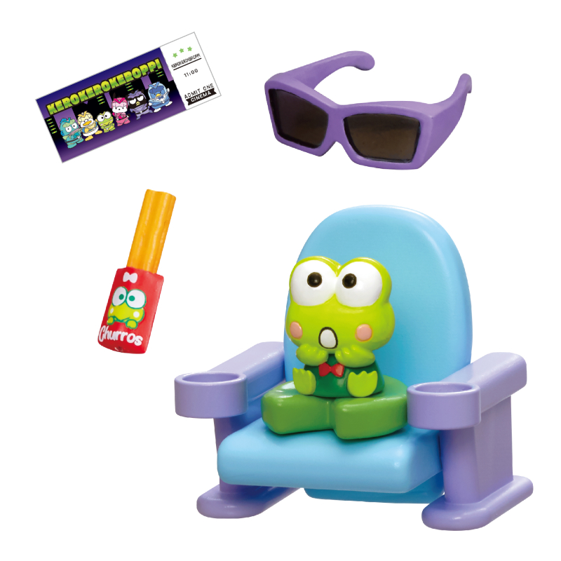 Re-MeNT《三麗鷗》HAPIDANBUI（はぴだんぶい）電影院盒玩！與三麗鷗人氣角色一起享受電影！ - oneone宇宙