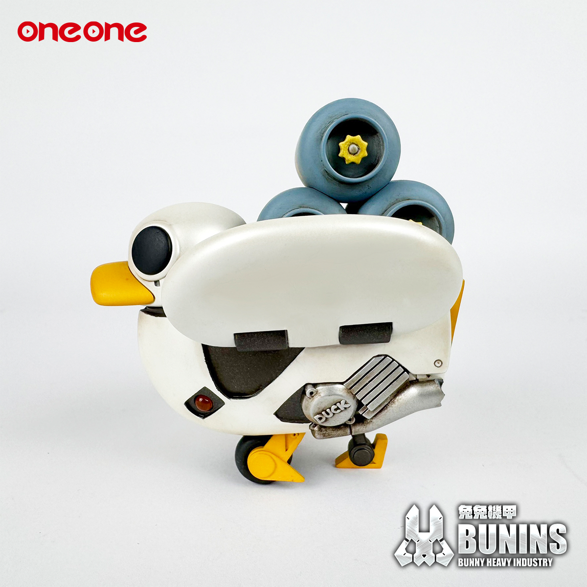 台灣原創插畫家潘任唯與oneone合作推出首款機甲可動模型！【瓦斯工兔兔】潮流公仔搶先揭秘 ! 粉絲必看！2024台北國際玩具創作大展！ - oneone宇宙