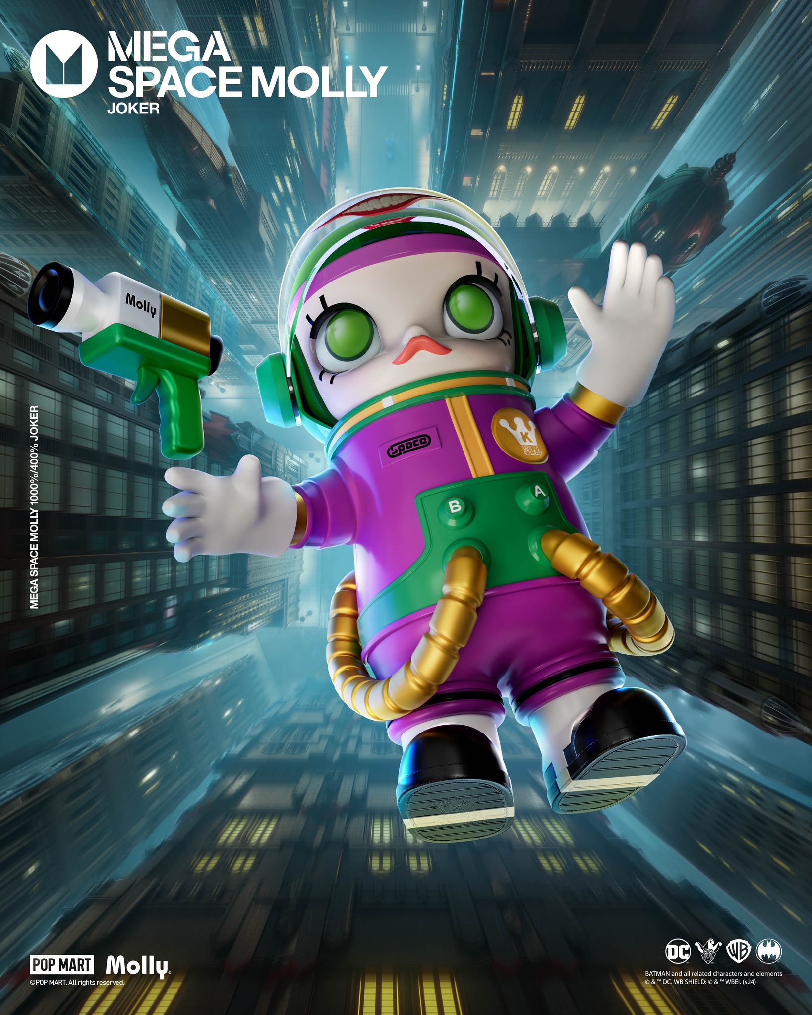 《POP MART 泡泡瑪特》10月熱門新品LABUBU米蘭2.0、萬聖節系列、素描400%與Mega Space Molly 小丑全登場！ - oneone宇宙