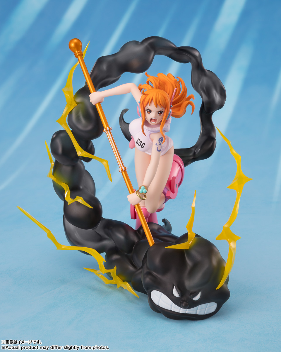 Figuarts ZERO系列全新商品「超激戰-EXTRA BATTLE-」系列「娜美 -雷霆-」重現蛋頭篇中釋放「雷霆」技能的經典場面！ - oneone宇宙