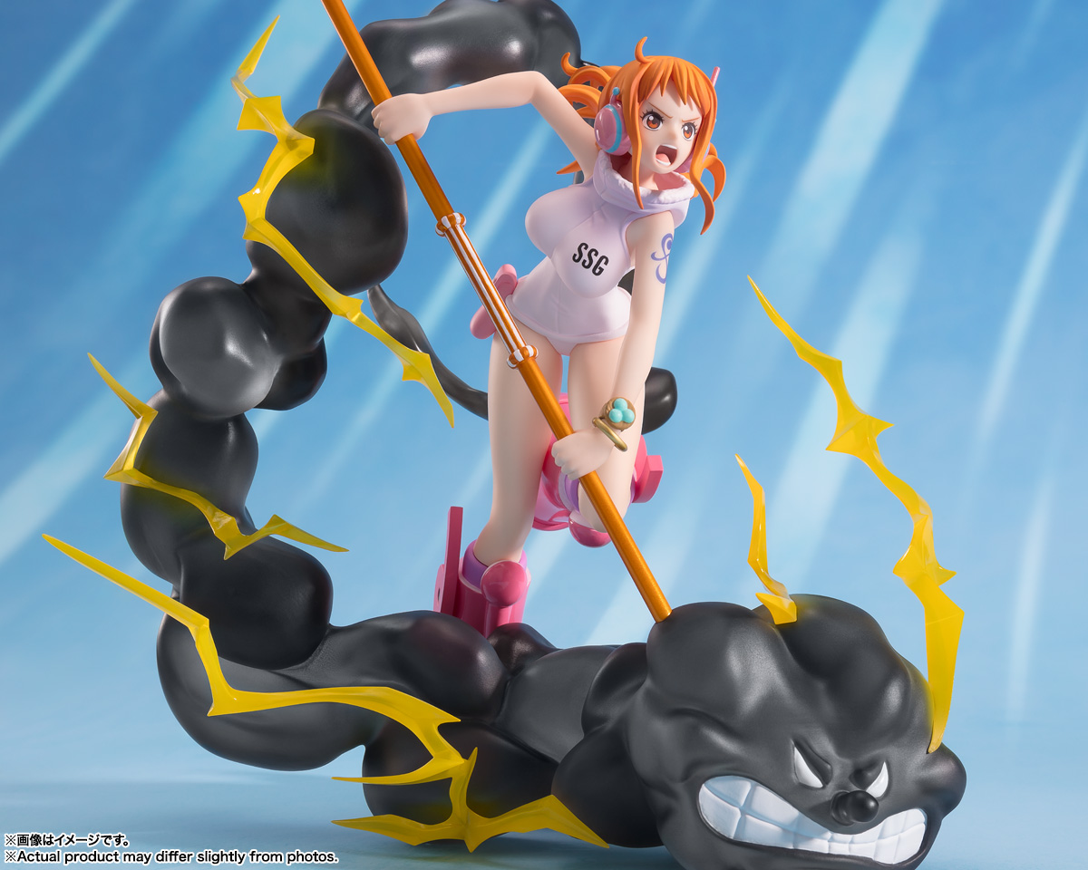Figuarts ZERO系列全新商品「超激戰-EXTRA BATTLE-」系列「娜美 -雷霆-」重現蛋頭篇中釋放「雷霆」技能的經典場面！ - oneone宇宙