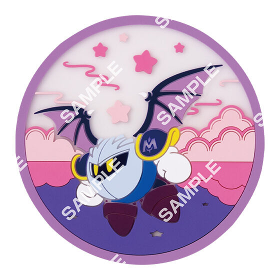 GASHAPON扭蛋推出《星之卡比》透明橡膠杯墊第二彈 ! 10×10cm的實用大尺寸透明橡膠杯墊登場 ! - oneone宇宙