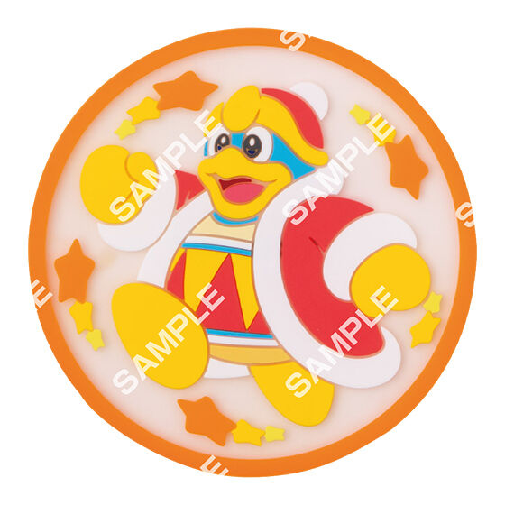 GASHAPON扭蛋推出《星之卡比》透明橡膠杯墊第二彈 ! 10×10cm的實用大尺寸透明橡膠杯墊登場 ! - oneone宇宙