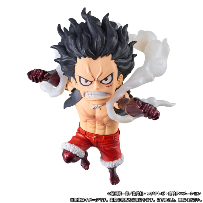 萬代推出《ONE PIECE海賊王》特別版WCF魯夫公仔組合！完整收錄魯夫從GEAR 2至GEAR 5的經典造型。 - oneone宇宙