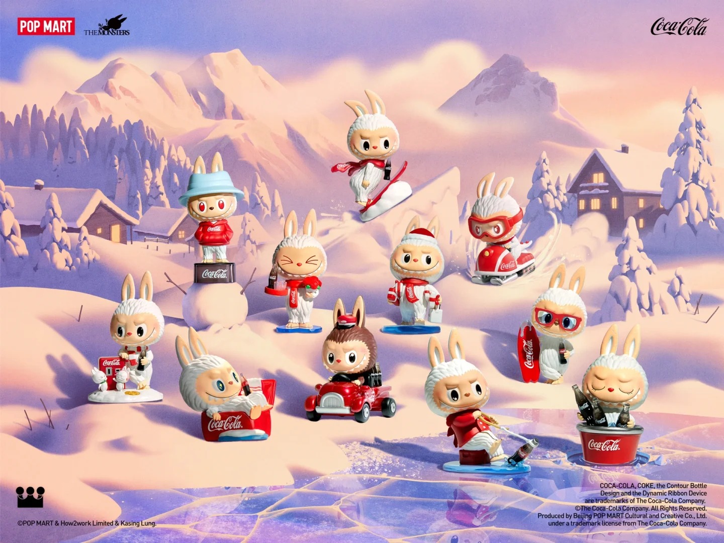 泡泡瑪特POPMART《THE MONSTERS 可口可樂系列》可口可樂和LABUBU一起快樂冒泡吧！ - oneone宇宙