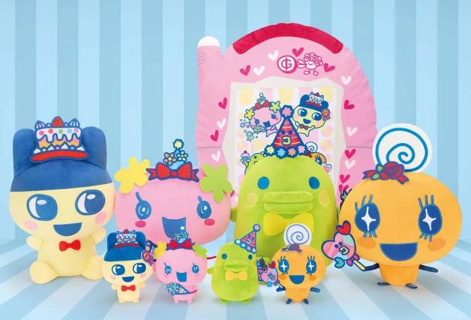 萬代《塔麻可吉 Tamagotchi》20週年復刻紀念 ! 六款全新限定設計毛絨玩偶系列登場！ - oneone宇宙