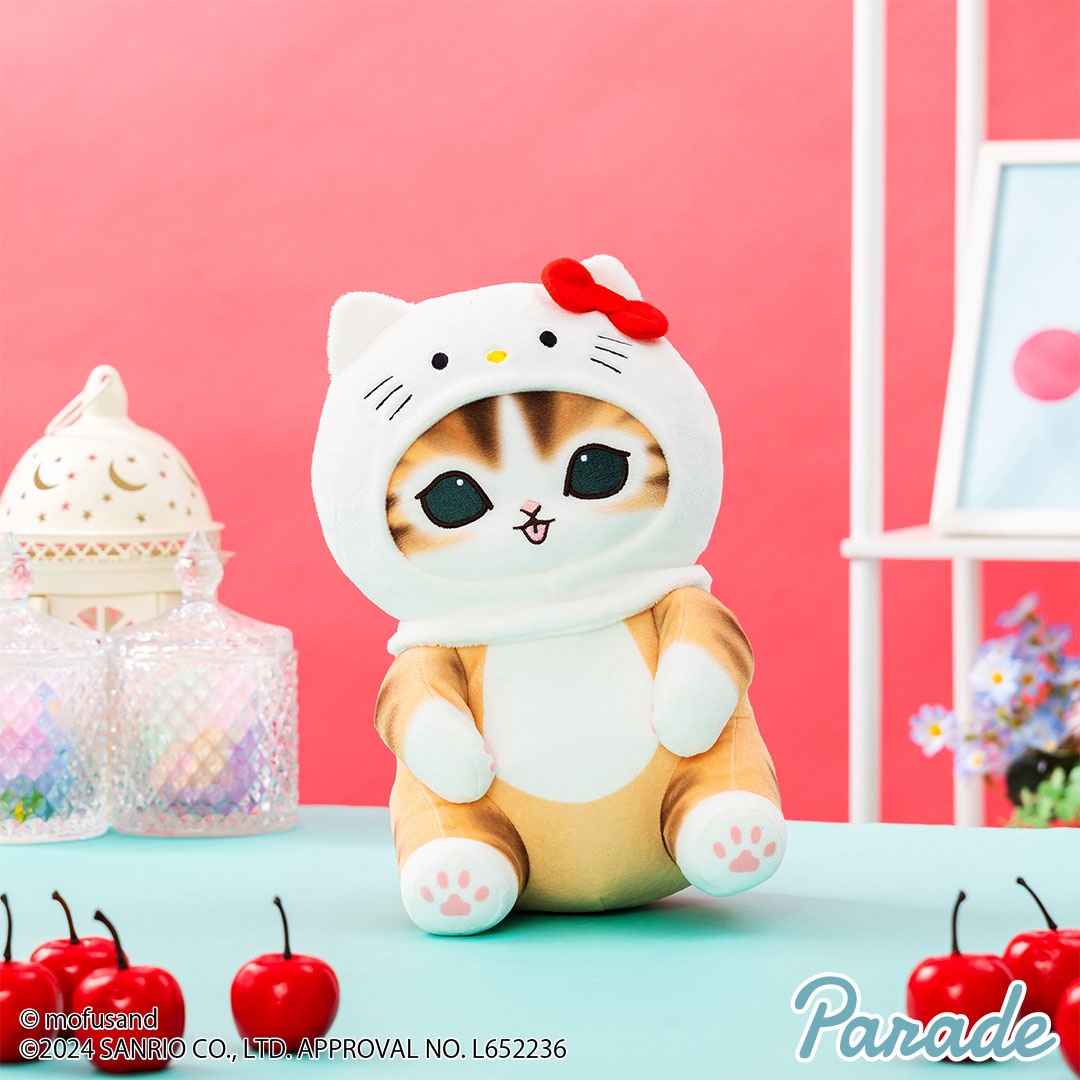 Panade推出《貓福珊迪 mofusand》11月最新發售商品！聯名《三麗鷗 Sanrio》推出第二彈BIG大絨毛玩偶！與人氣角色的夢幻聯名再次來襲！ - oneone宇宙
