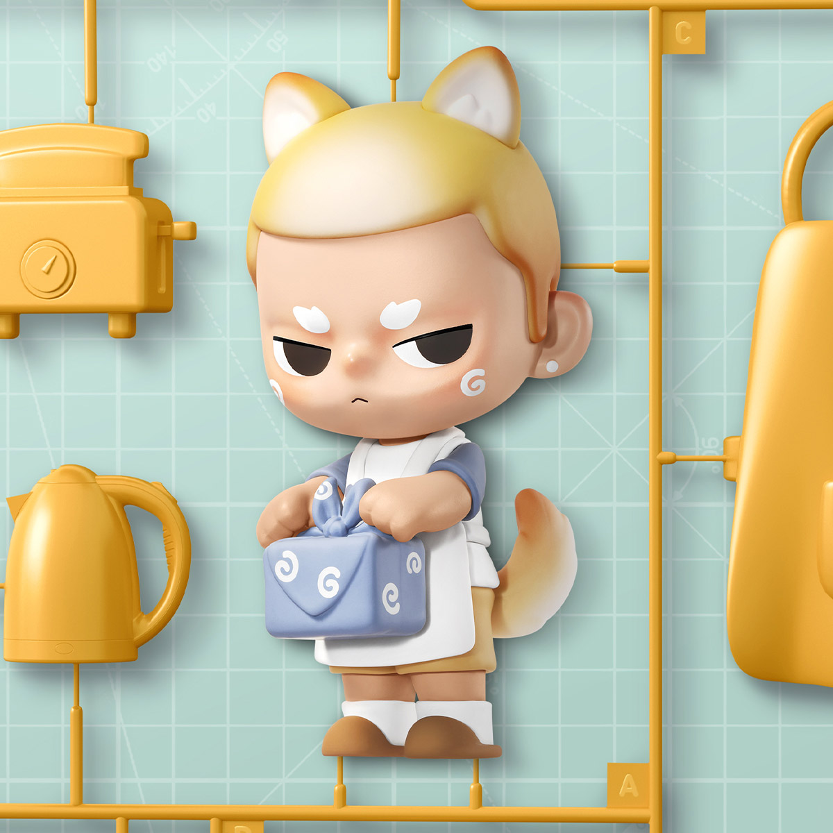 泡泡瑪特POPMART 推出最新 《KUBO每時每刻系列》盲盒公仔登場！和KUBO一起創造溫馨的日常 ~ - oneone宇宙