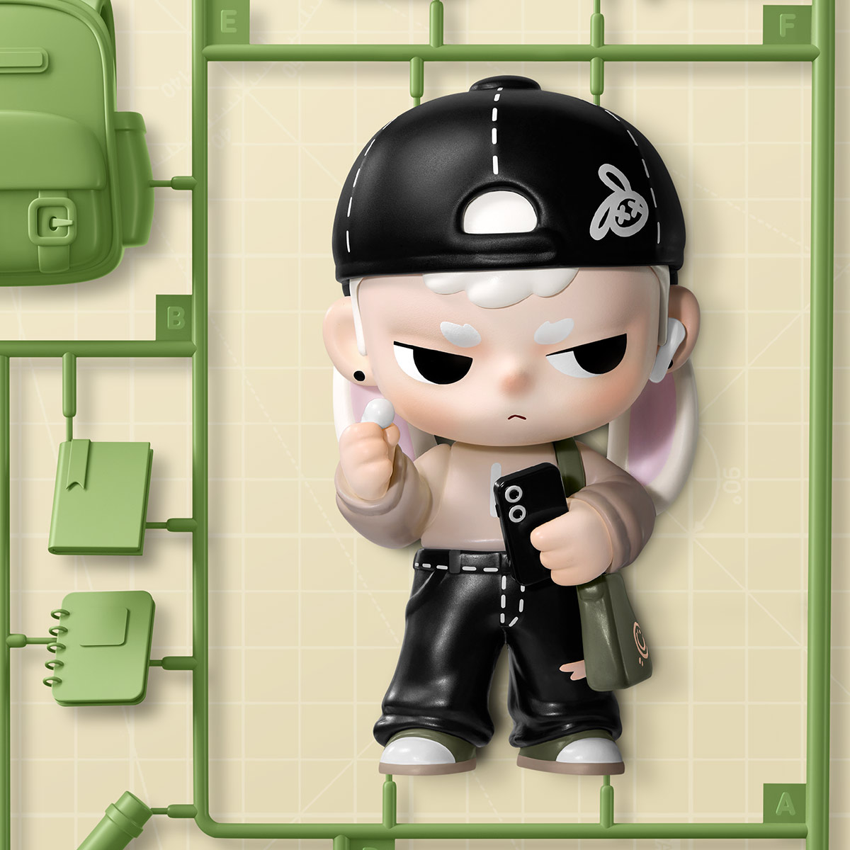 泡泡瑪特POPMART 推出最新 《KUBO每時每刻系列》盲盒公仔登場！和KUBO一起創造溫馨的日常 ~ - oneone宇宙