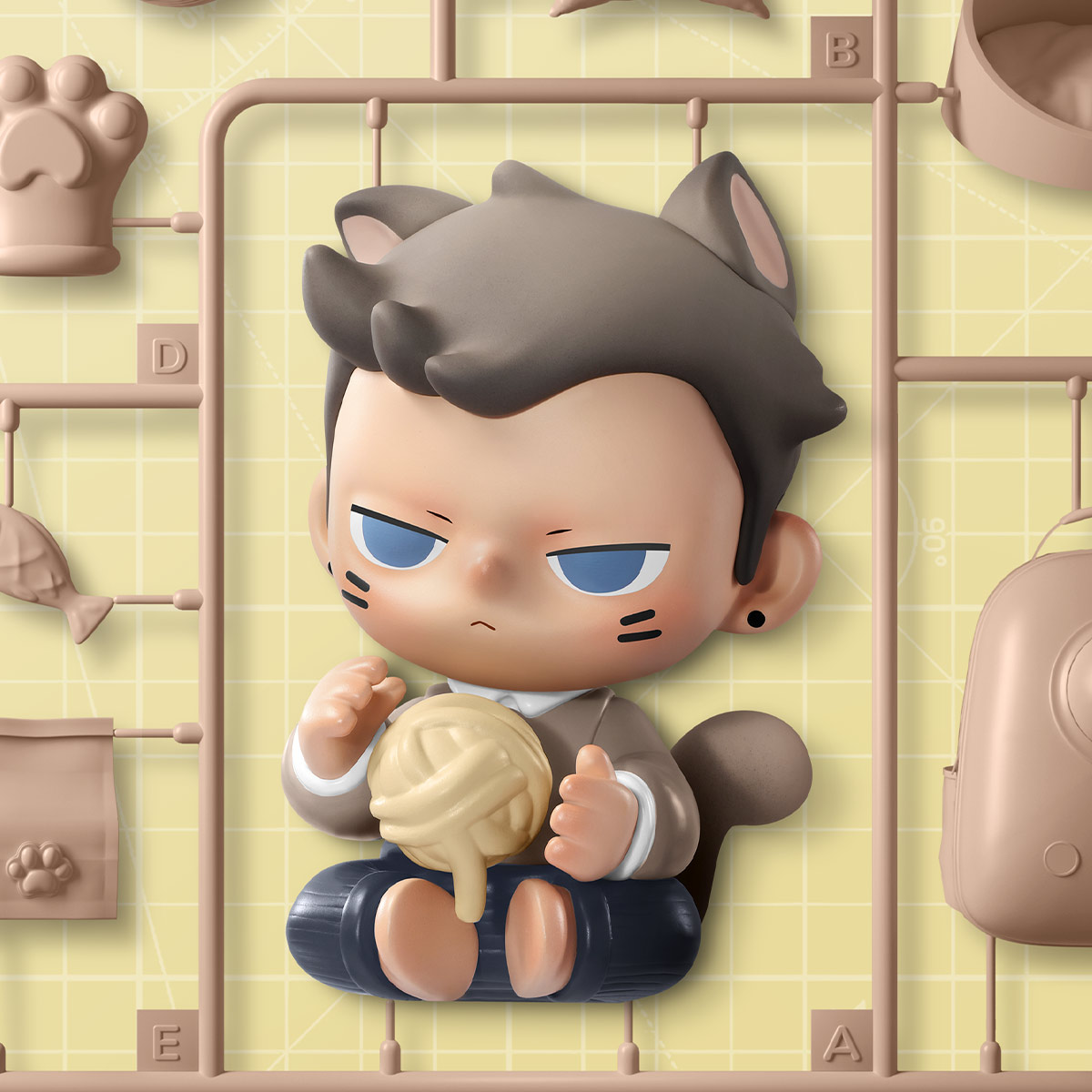 泡泡瑪特POPMART 推出最新 《KUBO每時每刻系列》盲盒公仔登場！和KUBO一起創造溫馨的日常 ~ - oneone宇宙