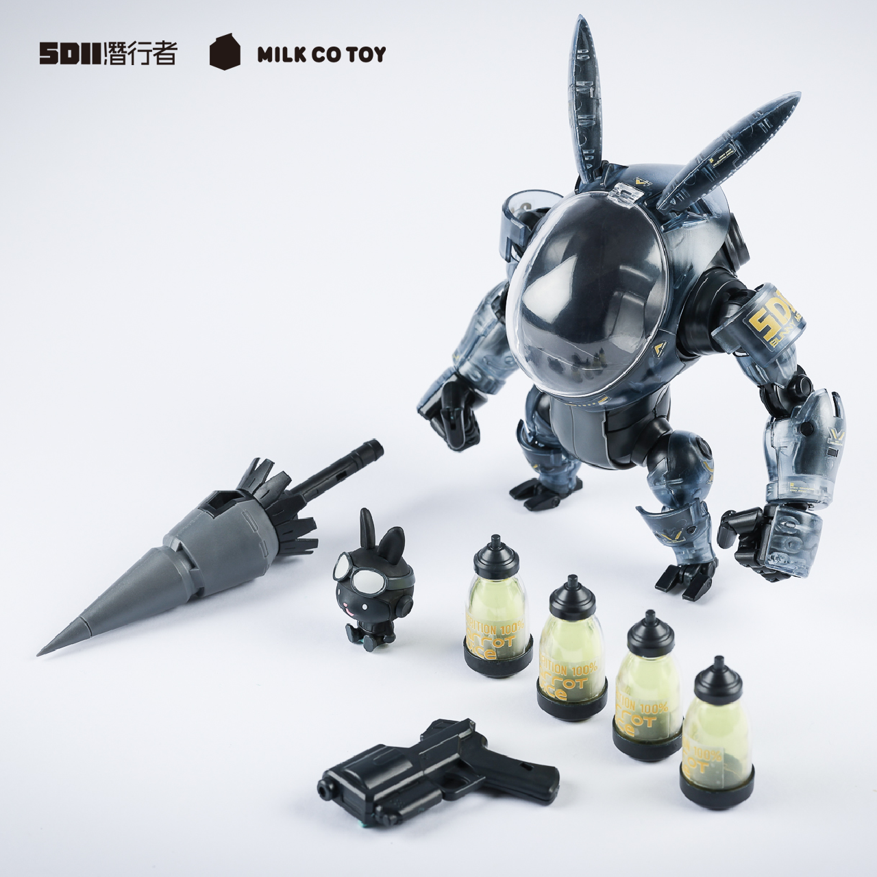 台灣原創組裝模型！無敵兔全新色5D2潛行者登場！ - oneone宇宙